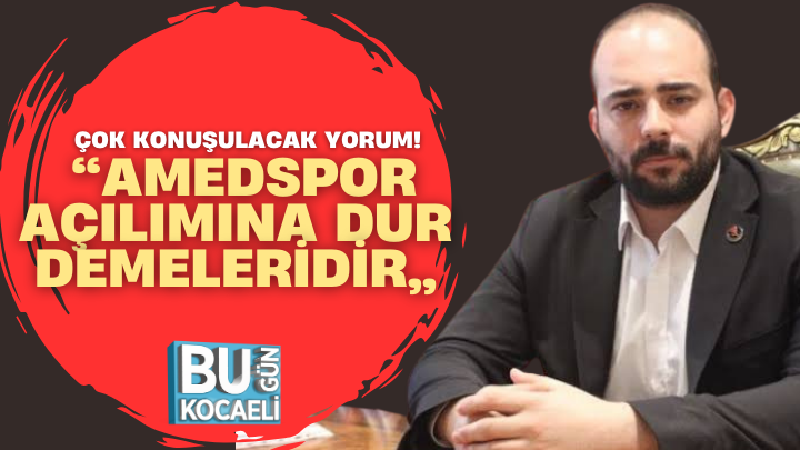 Kocaelispor - Amedspor Maçına Çok Konuşulacak Yorum; “Kulüp ...